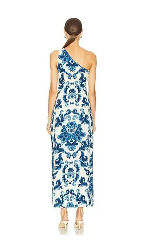Cara Cara Nicky One-shoulder Midi Dress