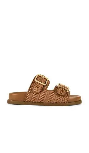Schutz Raffia Sandals For Women