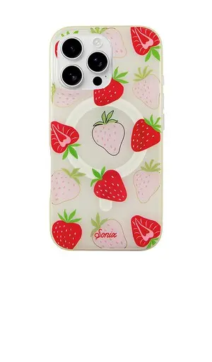 Sonix Iphone 16 Pro Case In Wild Strawberries - Cream