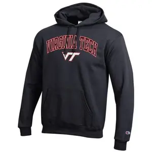 Champion Virginia Tech Hokies Arch Over Logo Pullover Hoodie
