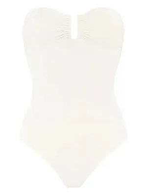 ERES Cassiopée Bandeau Swimsuit - White