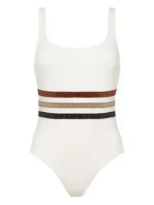 ERES Radieux Striped-waistband Swimsuit