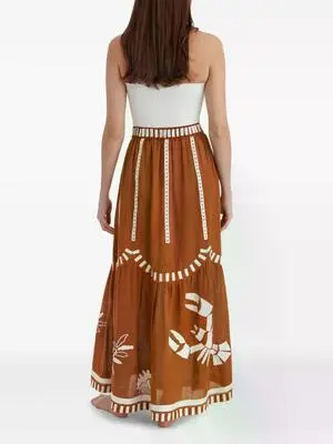 ERES Starfish Maxi Skirt - Brown