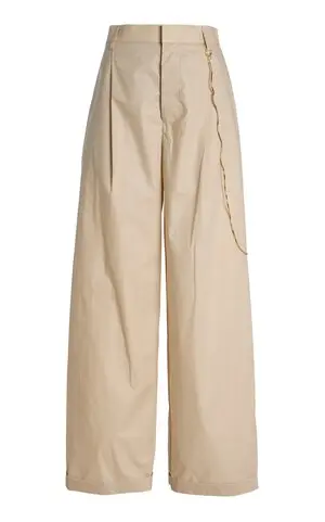 DARKPARK Danielle Wide-leg Trousers - Neutral