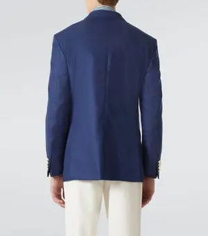 Dunhill Double-breasted Cashmere Blazer