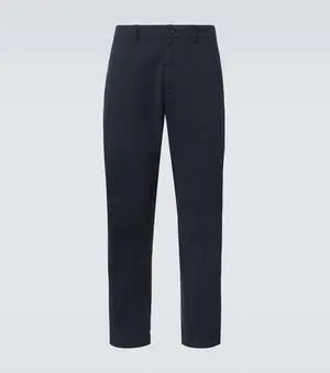 Dries Van Noten Cotton Chinos - Blue