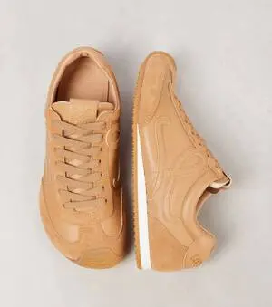 Loewe Ballet Runner 2.0 Leather Sneakers - Brown