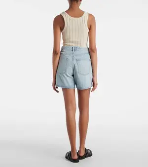 AGOLDE V-waist Bermuda Shorts