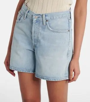AGOLDE V-waist Bermuda Shorts