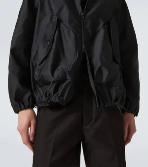 Simone Rocha Harrington Duchess Satin Blouson