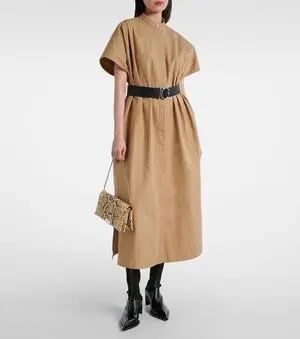 JIL SANDER Leather Ankle Boots