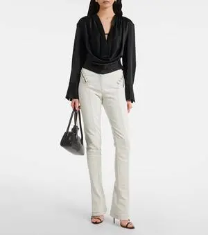 Blumarine Mid-rise Slim Jeans