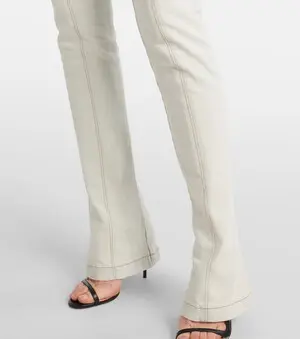 Blumarine Mid-rise Slim Jeans