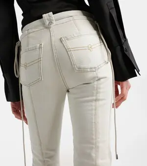 Blumarine Mid-rise Slim Jeans