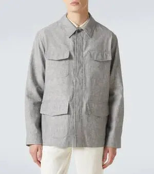 Dunhill Linen Field Jacket