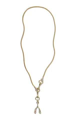 Nak Armstrong 18k Yellow Diamond Chain Necklace
