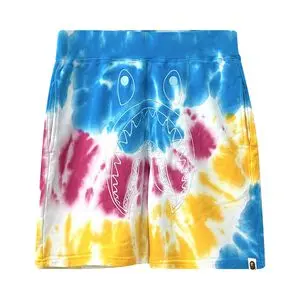 A BATHING APE Shark Sweat Short - Multicolor