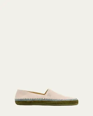 Loewe Woven Loafers