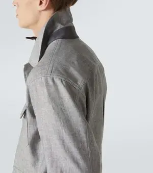 Dunhill Linen Field Jacket