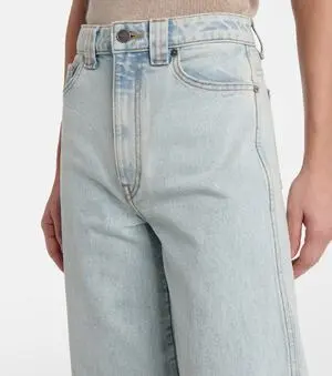 Khaite Dane" Wide-leg Jeans
