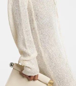 BANANHOT Kyle Sequined Knitted Maxi Dress