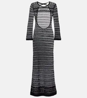 Isabel Marant Étoile Paloma Crochet Cotton-blend Maxi Dress - Black