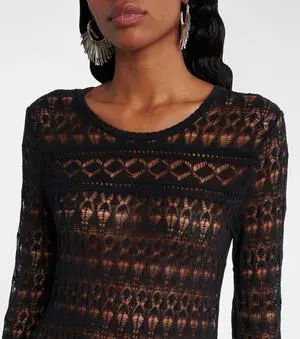 Isabel Marant Étoile Paloma Crochet Cotton-blend Maxi Dress