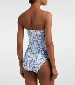 Melissa Odabash Sydney Strapless One Piece Swimsuit - Multicoloured