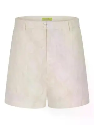 Shanghai Tang Patterned Jacquard Shorts
