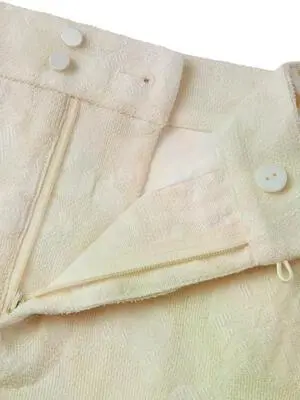 Shanghai Tang Patterned Jacquard Shorts
