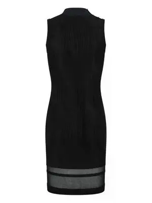 Shanghai Tang Mesh Mini Dress