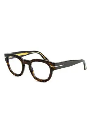 TOM FORD Square-frame Glasses - Brown