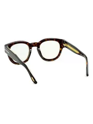 TOM FORD Square-frame Glasses - Brown