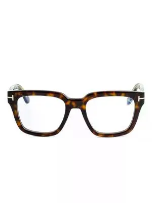 TOM FORD Square-frame Glasses - Brown