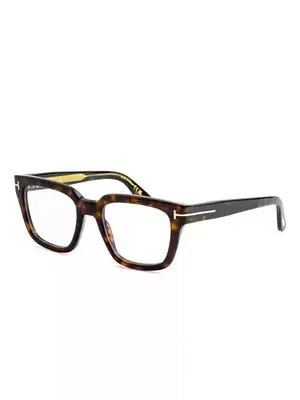 TOM FORD Square-frame Glasses - Brown