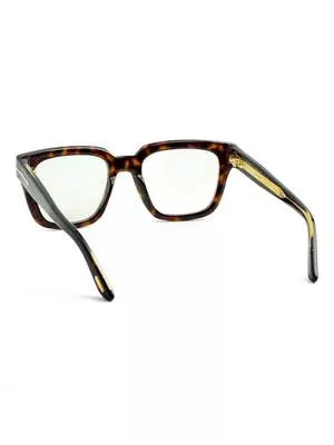 TOM FORD Square-frame Glasses - Brown
