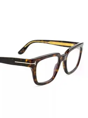 TOM FORD Square-frame Glasses - Brown