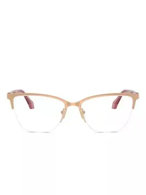 Versace Square-frame Eyeglasses - Pink