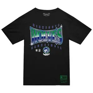 Mitchell & Ness Minnesota Timberwolves Worldwide Collection Glow Up T-shirt