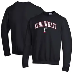 Champion Cincinnati Bearcats Arch Over Logo Pullover Sweatshirt