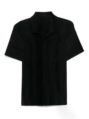 Issey Miyake Plissé T-shirt - Black