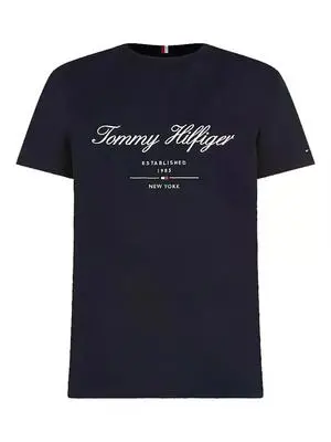 Tommy Hilfiger Script-logo T-shirt