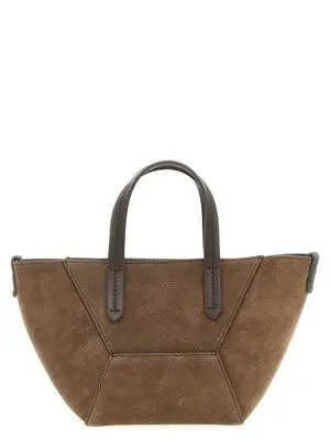 Brunello Cucinelli Brunello Cucinelli BC Duo' Mini Handbag - Brown