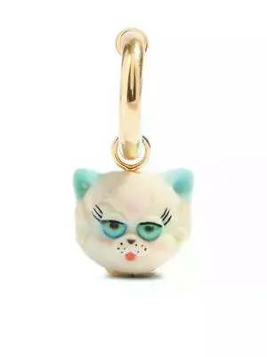 Valentino Garavani Le Chat De La Maison Clip-on Earring - Gold