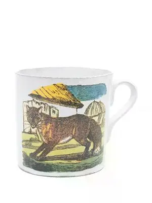 ASTIER DE VILLATTE Large Fox Mug - White