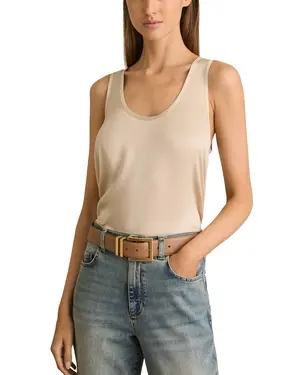REISS Sleeveless Tank Top - Neutral