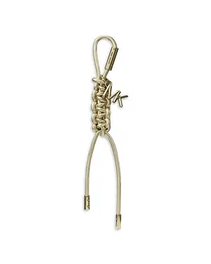 Michael Kors Braided Bag Charm - Pale Gold