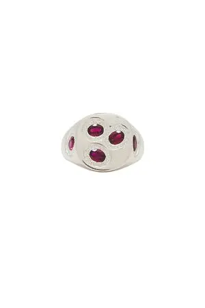 BLEUE BURNHAM Oval Chloroplast Signet Ring - Multi