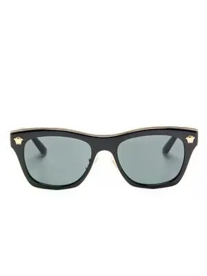 Versace Wayfarer-frame Sunglasses - Black