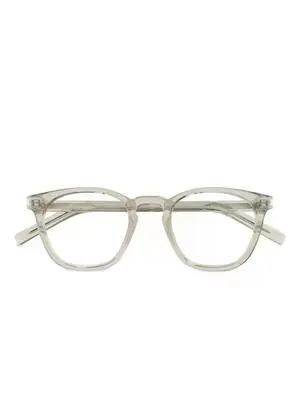 Saint Laurent Square-frame Glasses - Grey